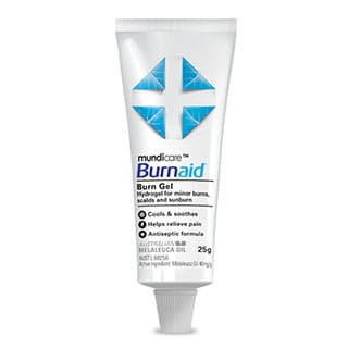 Mundicare Burnaid Cream Tube 25g - Tradey's Browns Plains