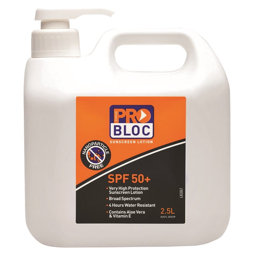 Pro Choice Sunscreen 2.5L Bottle - Tradey's Browns Plains