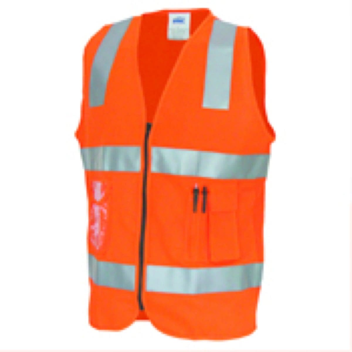 DNC Hi Vis Safety Vest with Reflective Tape - Tradey's Browns Plains